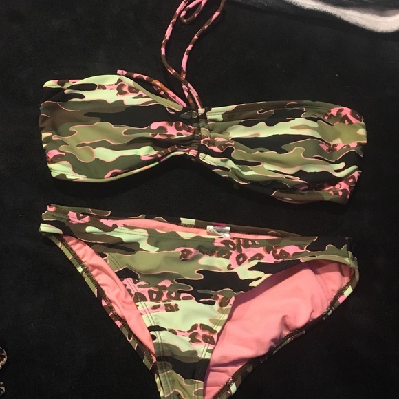 Swim | Camo Bathing Suit | Poshmark